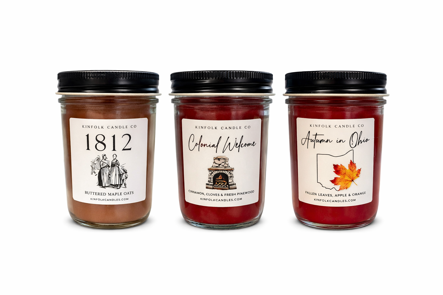 FALL COLLECTION Candles – 8oz | Hand-Poured Seasonal Scents for Cozy A ...